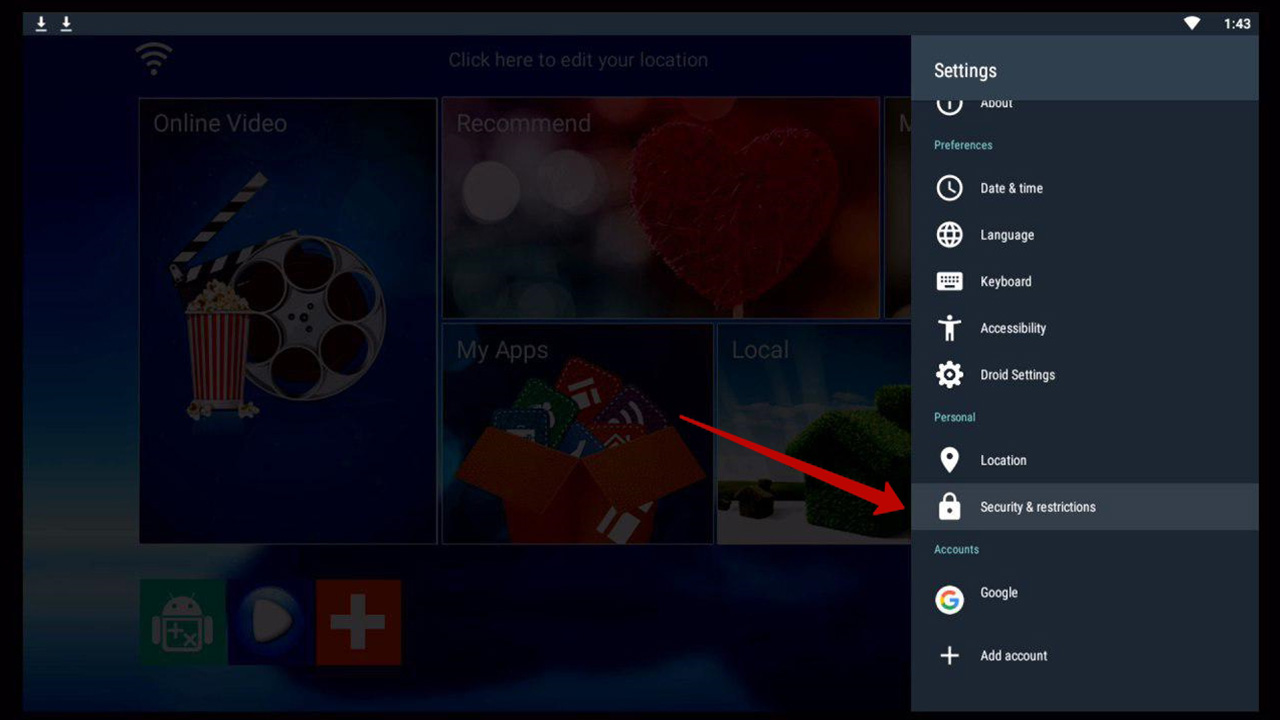 Watching on Android tv boxes — TVteka